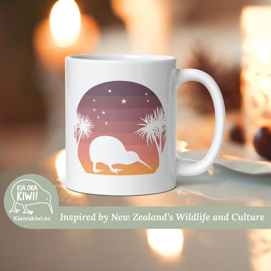 New Zealand Kiwi Mug Matariki Kiwi Mug Kiwi Mug Kiwi - Etsy