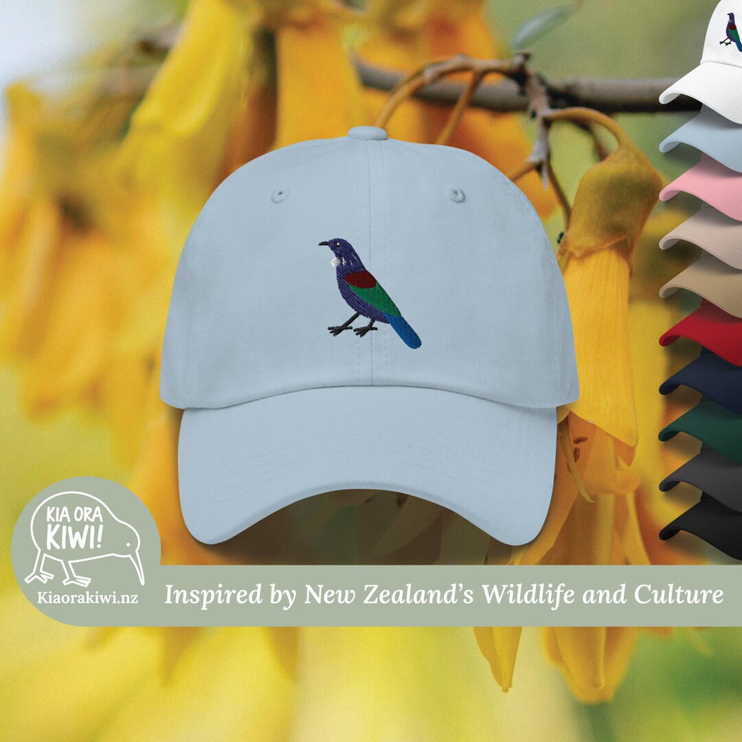 Tui Bird Hat New Zealand Native Bird Hat Tui Cap New - Etsy