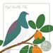 Kereru in Karaka | PRINTABLE Wall Art | DIGITAL DOWNLOAD | Pigeon Art ...