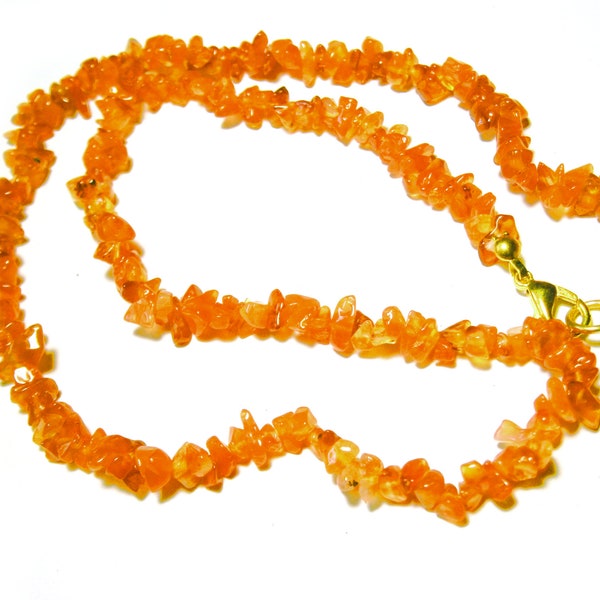Orange Necklace - Etsy