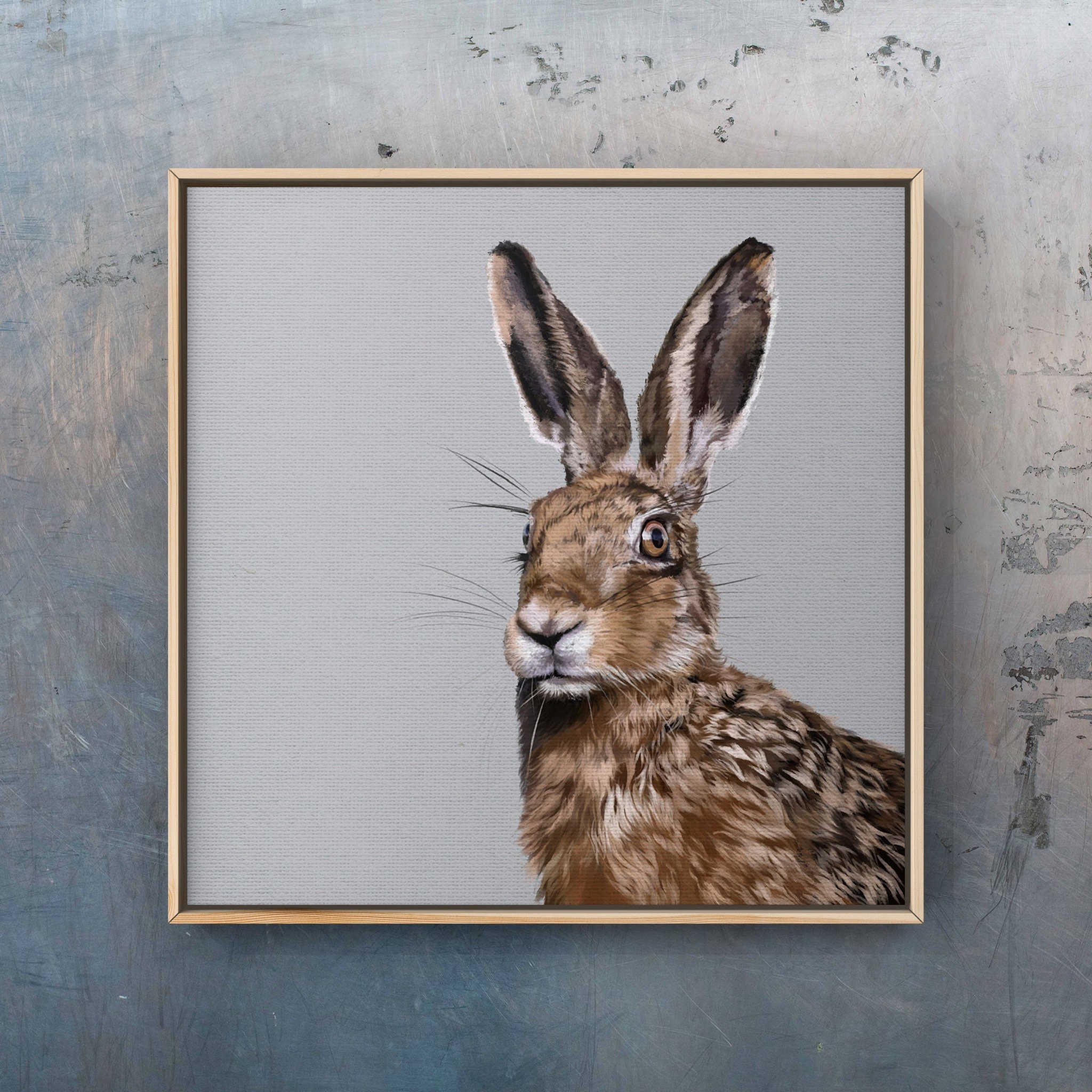 Hare Art Print Hare Painting Giclee Print of a Hare from my | Etsy