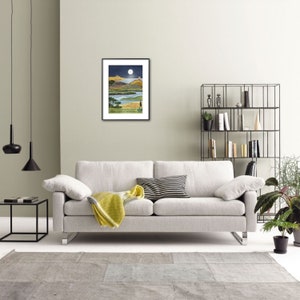 Devon Art Print, Print of Devon, Devon Poster, Devon Painting, Devon ...