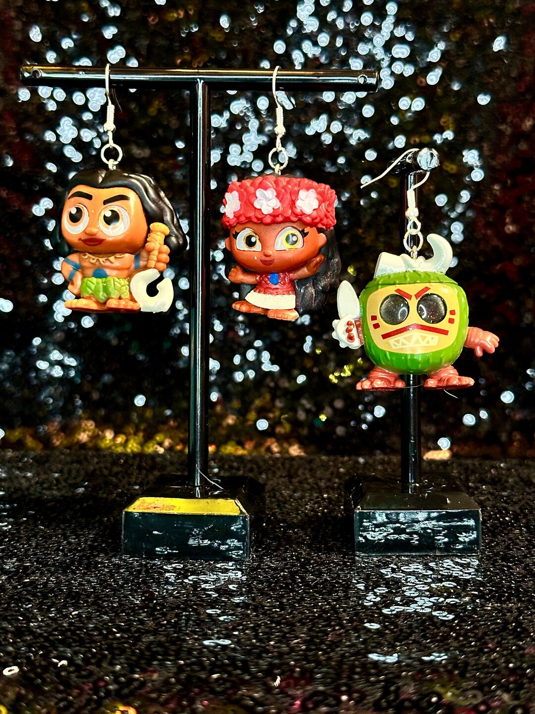 Earrings - Conceited Demi-god, Island Heroine, and Crazed Coconut ...