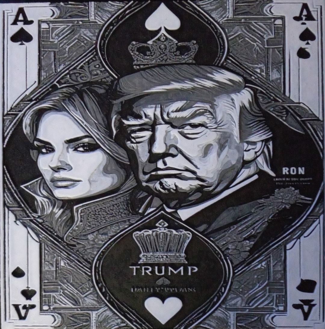 President Trump Custom 3D Printed Photo - Etsy