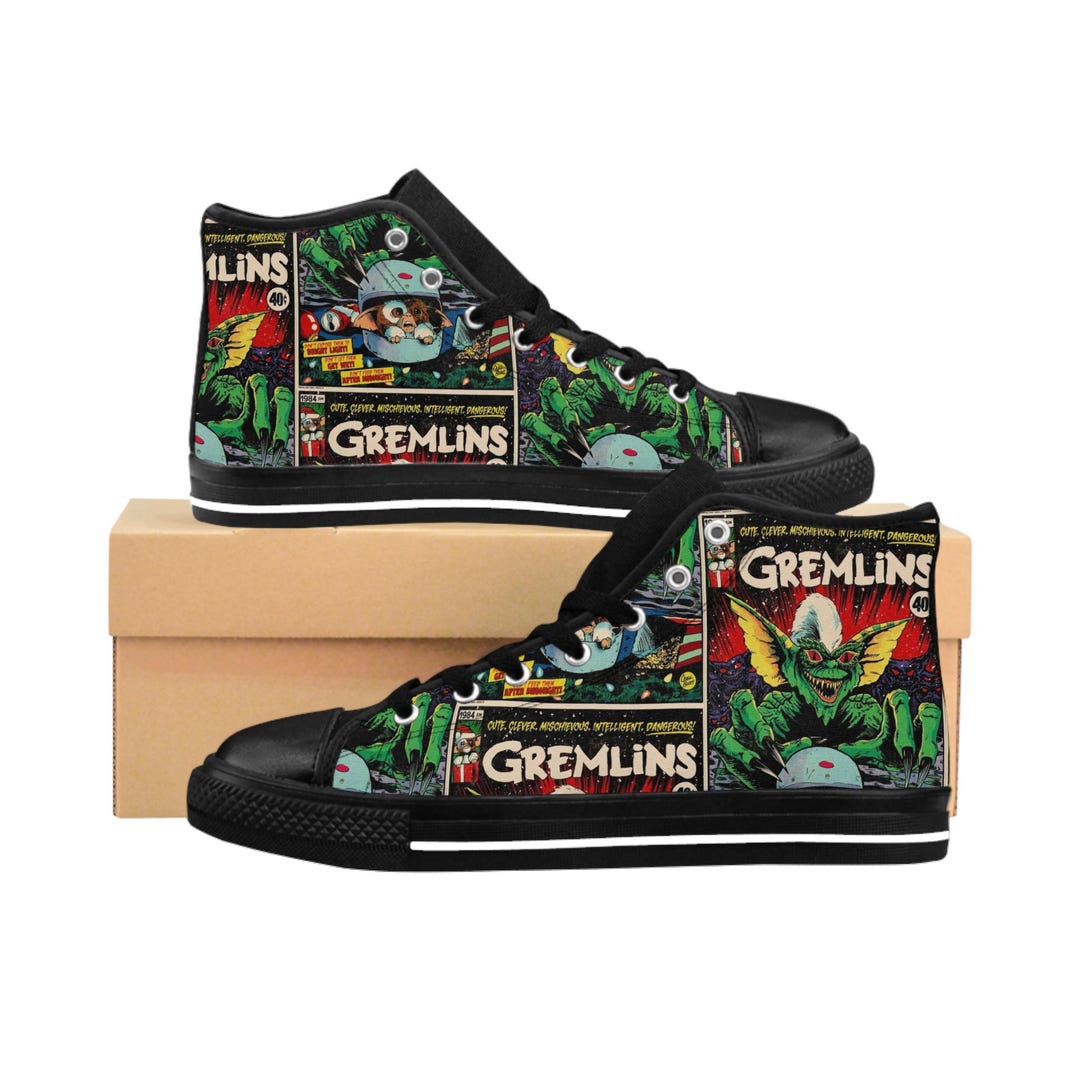 Gremlins Inspired Comic Book Style Retro Classics, Women's Shoes ...