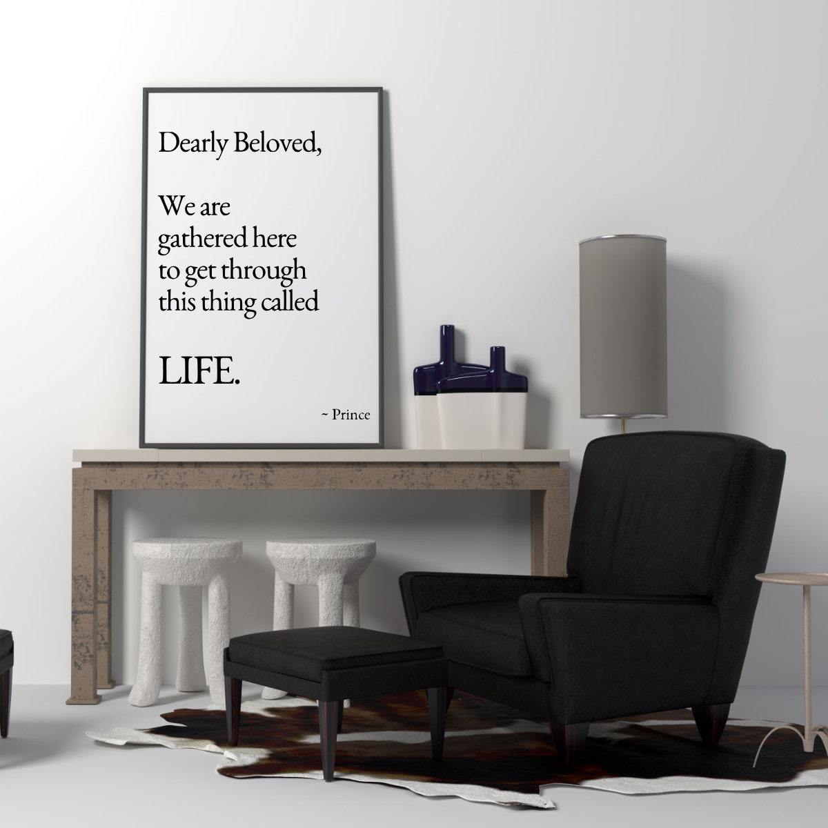 Prince Song Lyrics Poster Home Decor Wall Art Song Lyrics Poster Home ...