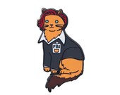 Special Agent FBI Cat Enamel Pin Cat Pin Cat Lapel Pin - Etsy