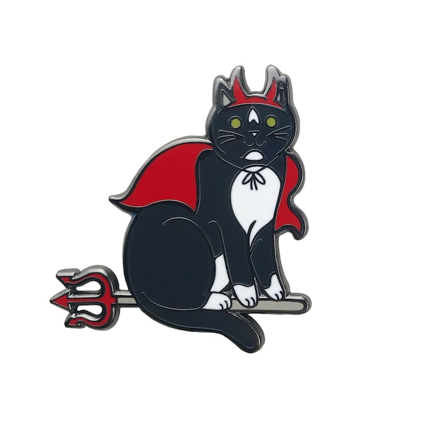 Devil Pin - Etsy