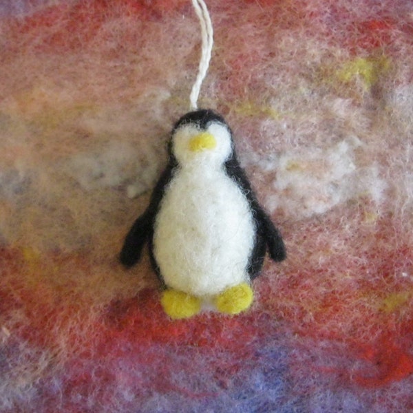 Felt Penguin Ornament - Etsy