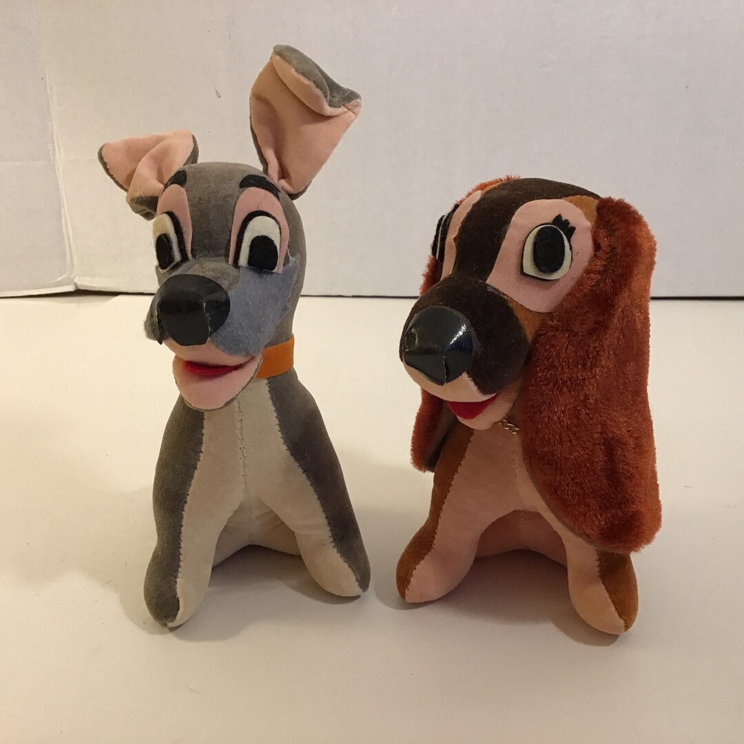 Price Reducedwalt Disney Lady and the Tramp Vintage Small Velvet ...