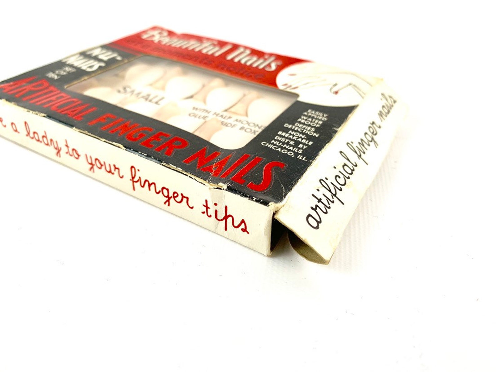 Vintage Nu-nails Artificial Nails // 1930s Beautiful Nails - Etsy