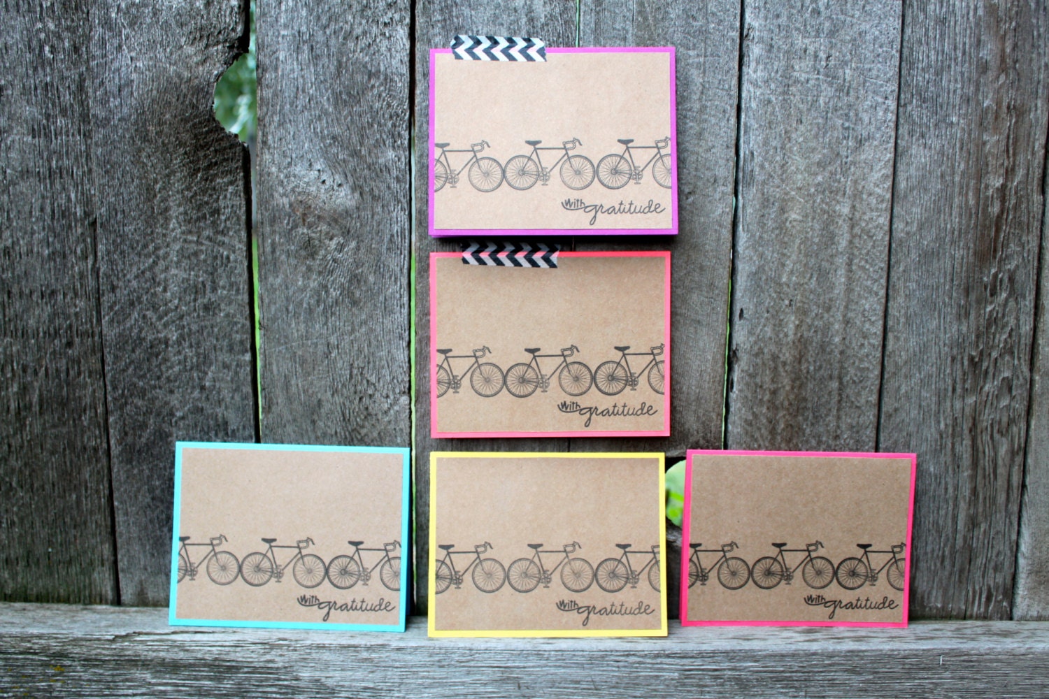 Bike Thank You Cards Bike Cards Thank You Cards Pack - Etsy