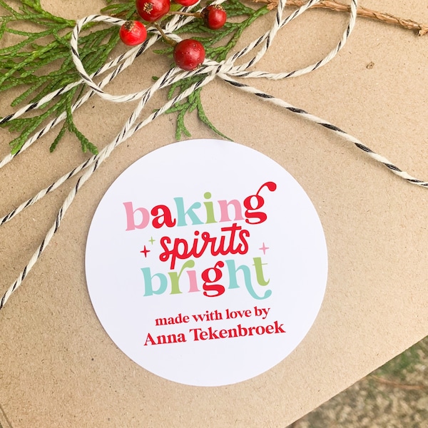 Baking Labels - Etsy