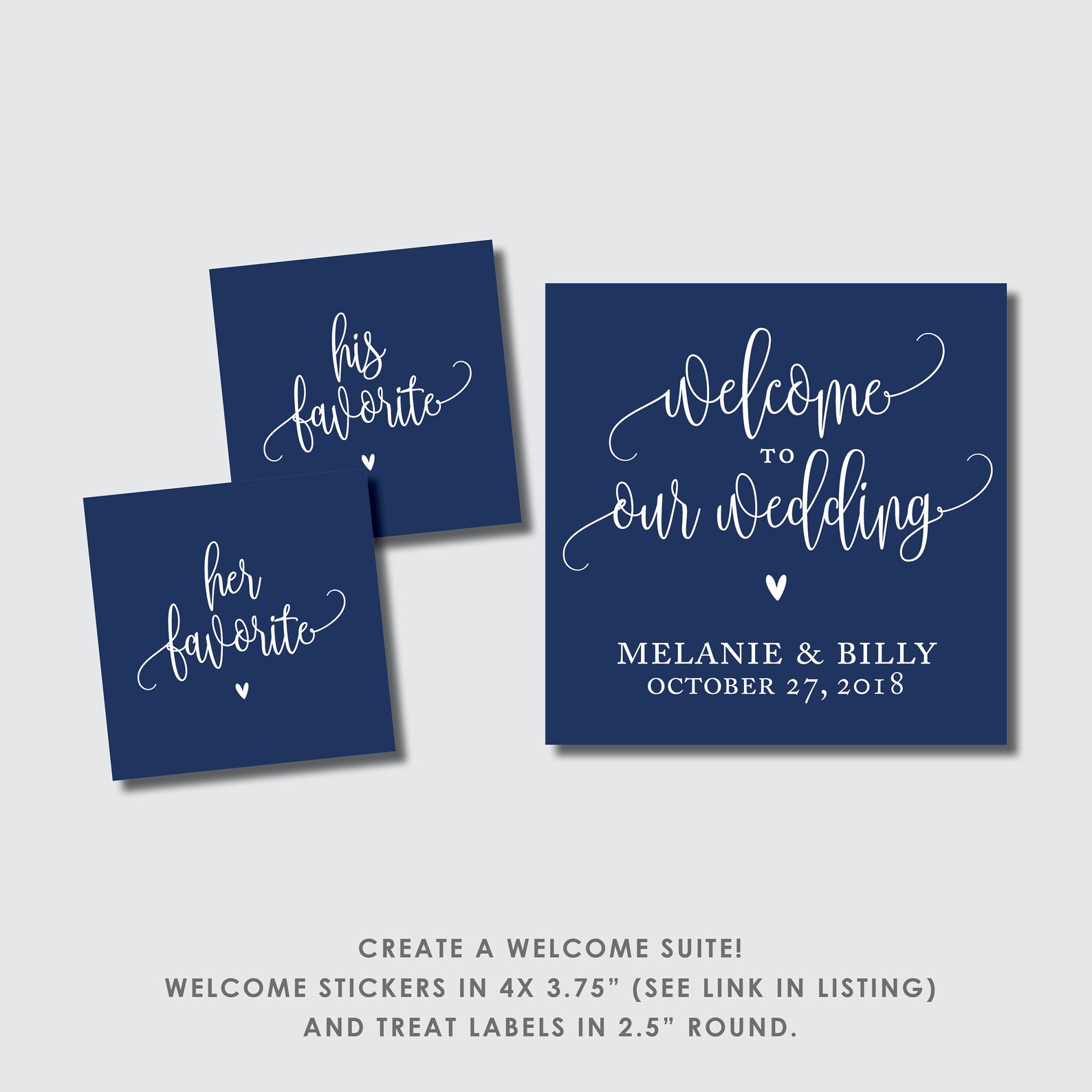 Monogrammed Wedding Stickers Wedding Labels Gift Tags - Etsy