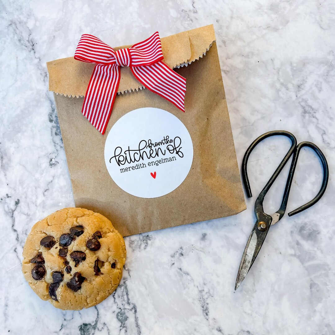 Custom Baking Stickers: From the Kitchen Of, Personalized Labels - Etsy