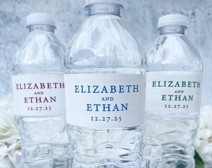 Water Bottle Labels Welcome Wedding Labels, Welcome to the Wedding ...