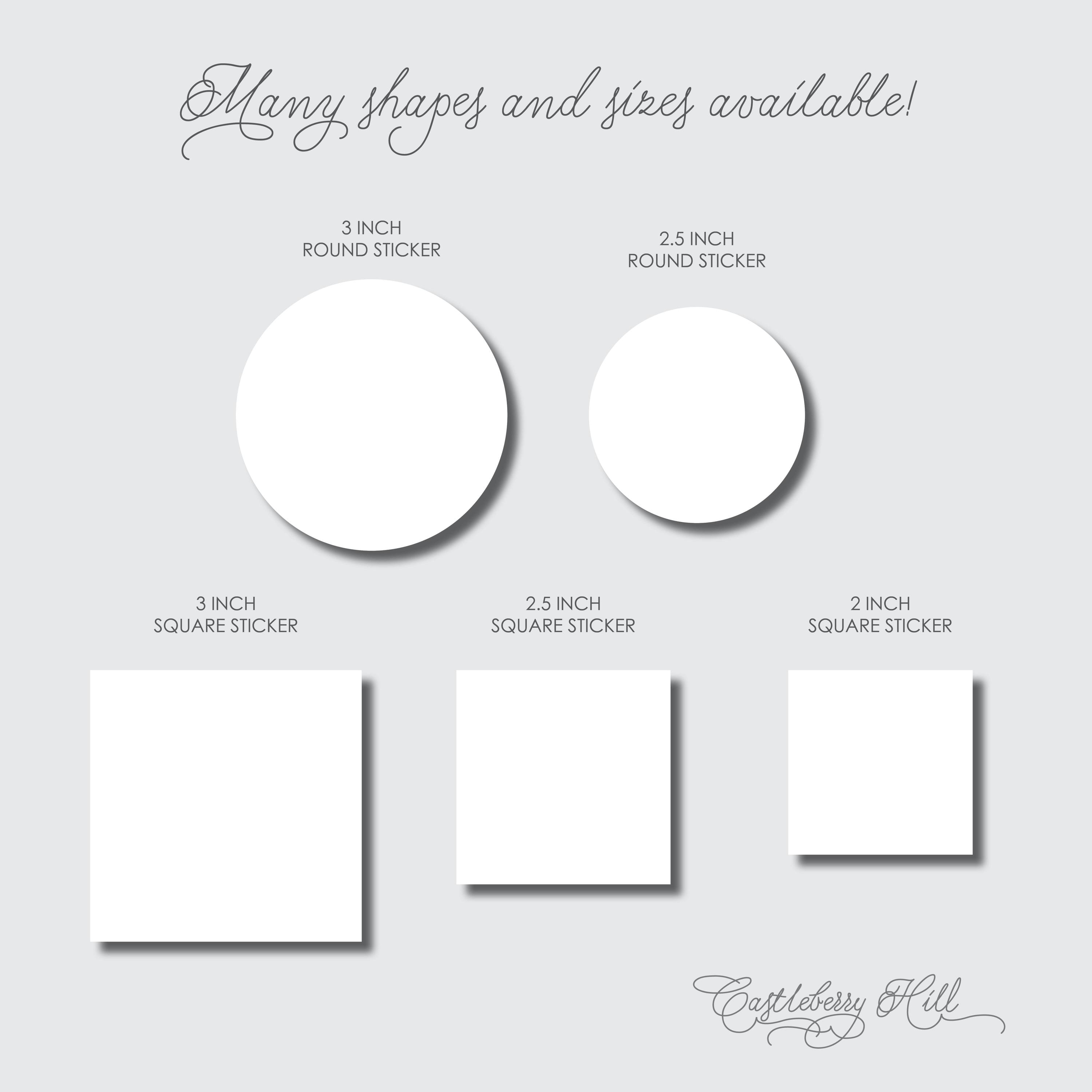 Personalized Christmas Stickers – to From Stickers – Greenery Gift ...
