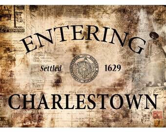 Entering Chelmsford Sign - Etsy