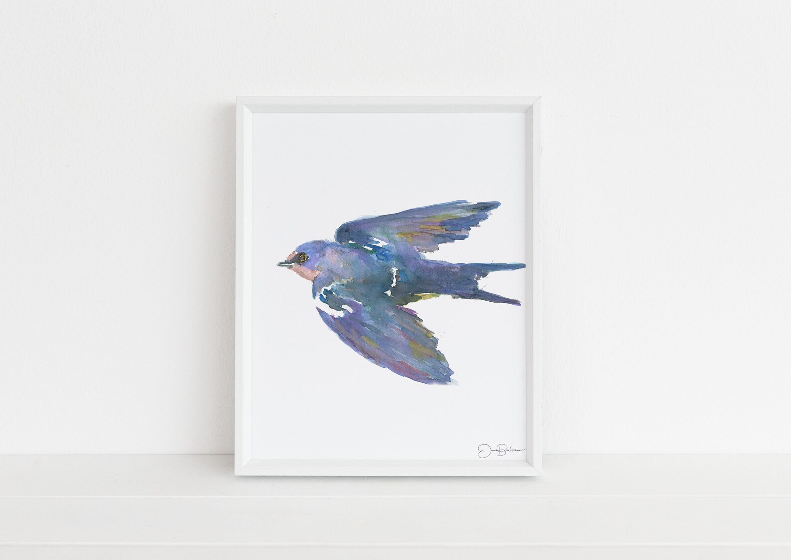 Barn Swallow Watercolor | "barn Swallow" by Jess Buhman, Multiple Sizes ...
