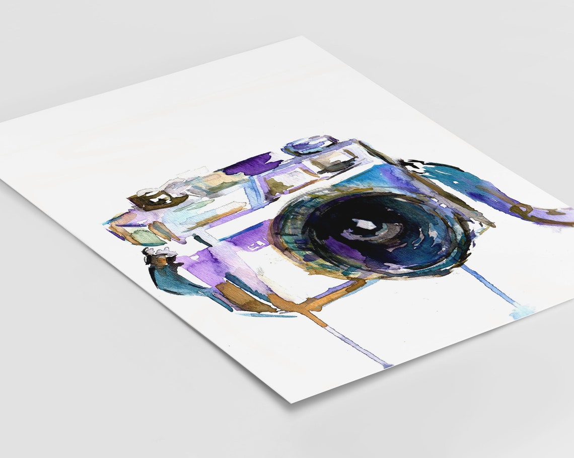 Camera Print Digital Download i Turn My Camera On - Etsy