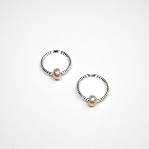 Permanent Hoop Earrings - Etsy