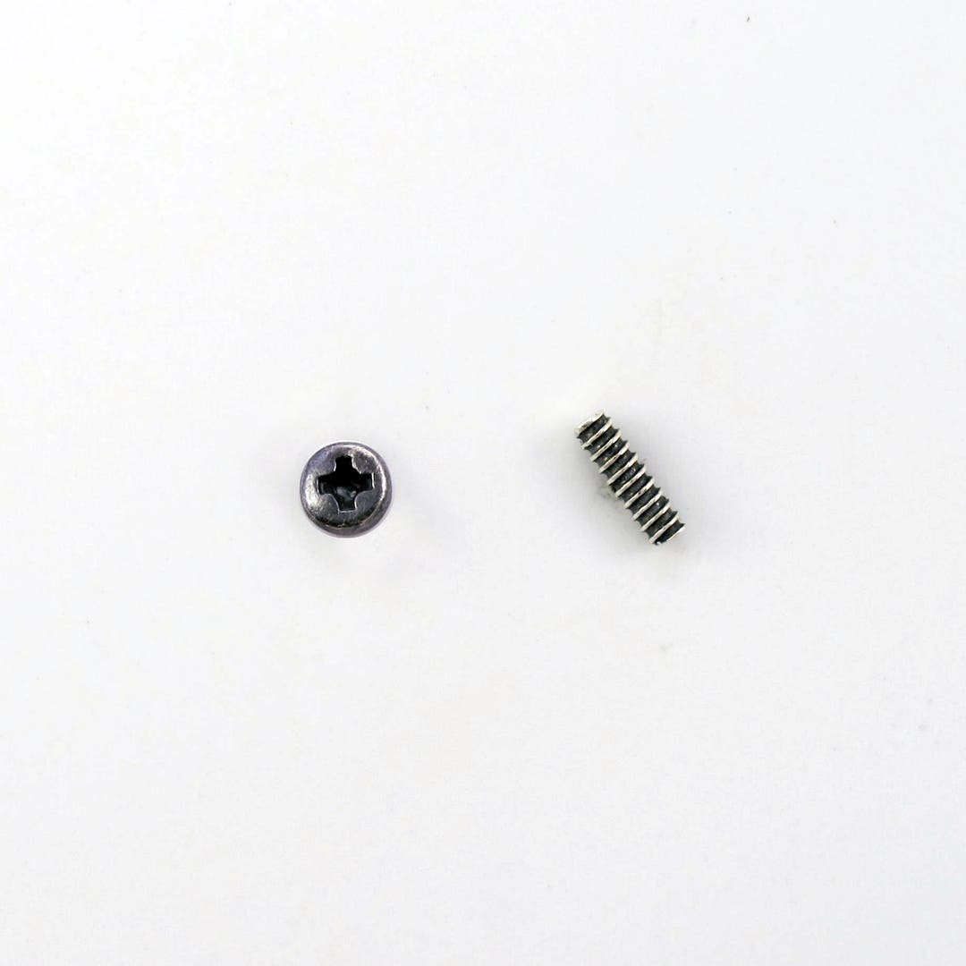 Mismatched Tiny Thread + SCREW Studs in Sterling SILVER. Mix & Match ...