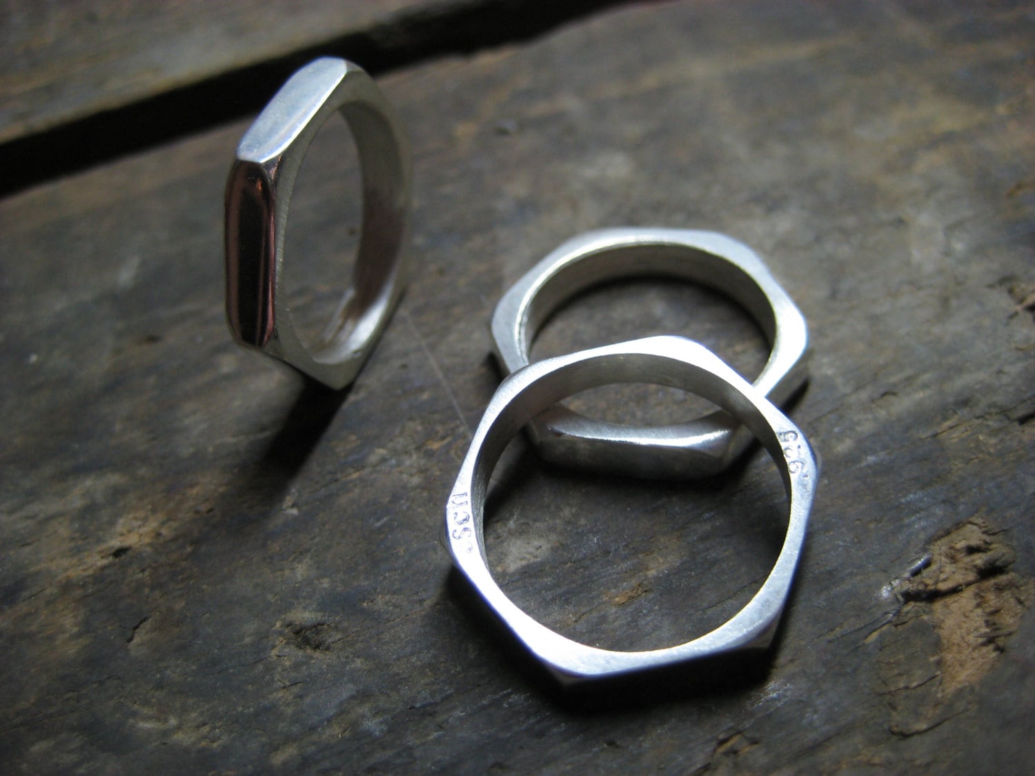 Silver Hex Nut Ring. Hardware Jewelry for Men and Women. - Etsy