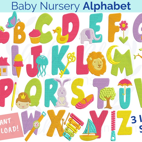 Baby Nursery Letters - Etsy