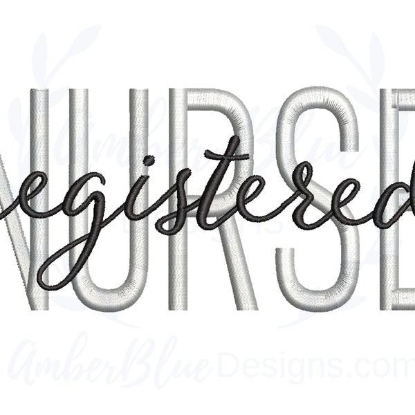 Nurse Embroidery - Etsy