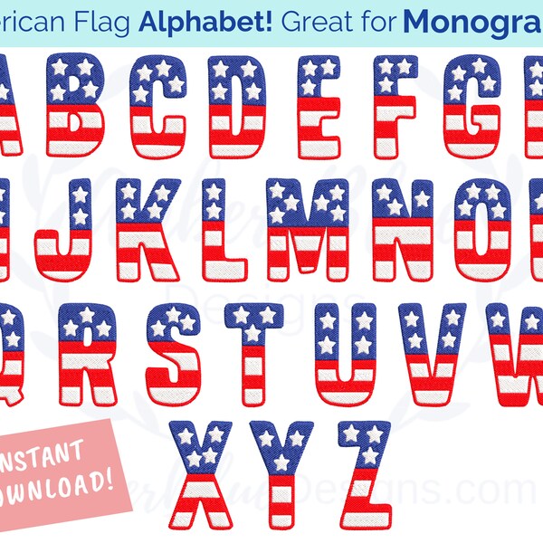 Flag Alphabet - Etsy
