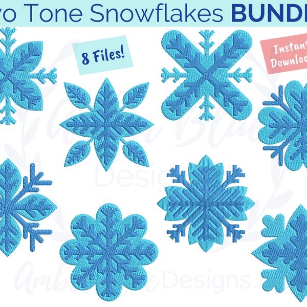 Snowflake Embroidery - Etsy