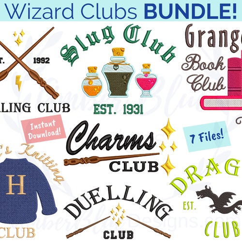 Snake Wizard House Embroidery File BUNDLE Magic Witch Magical - Etsy