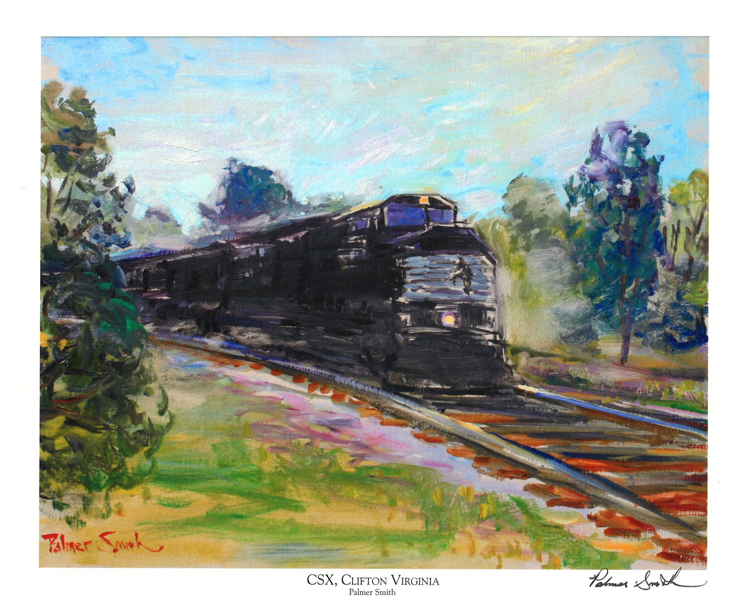 Csx Train Paintings