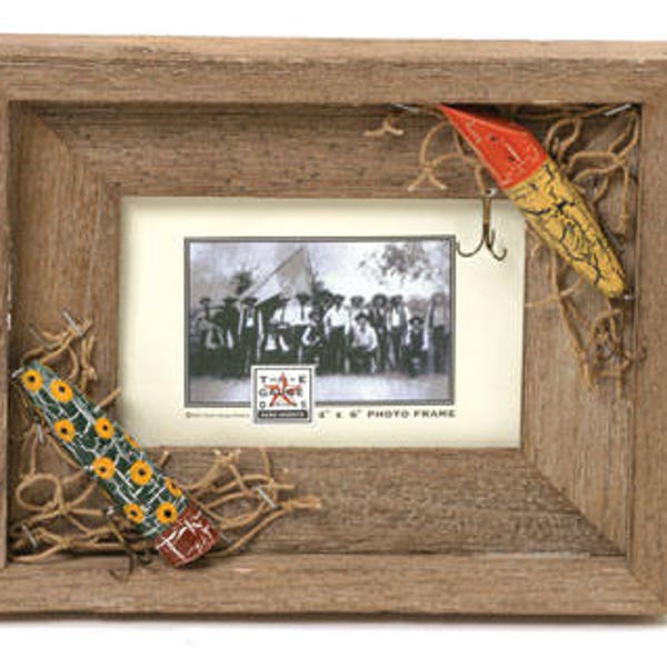 Fishing Pole Picture Frame - Etsy