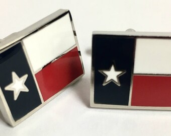 Texas State Seal Cuff Link Two Tone | Etsy