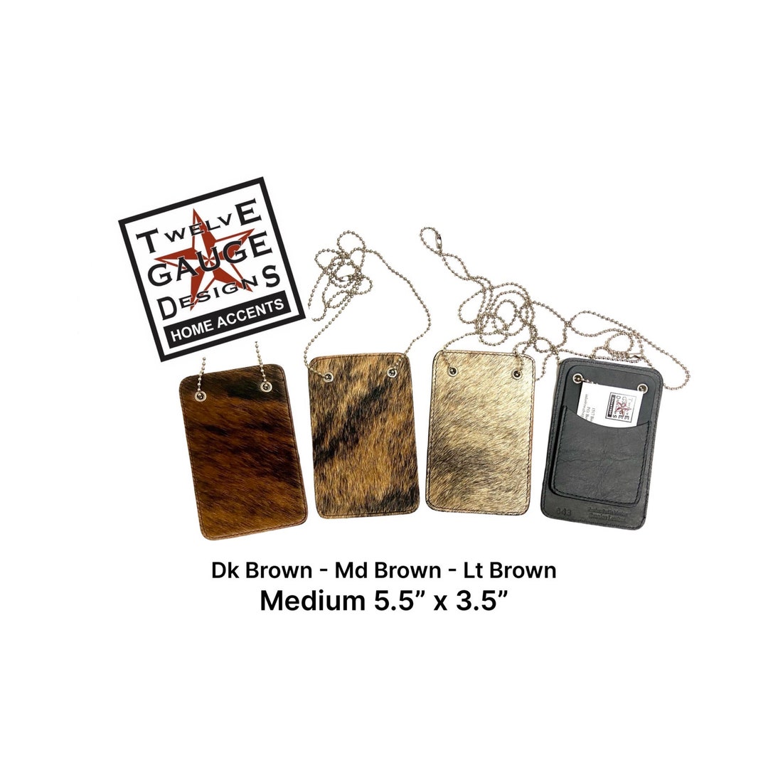 Medium 5.5" X 3.5" Rodeo Badge Holder Lanyard. - Etsy