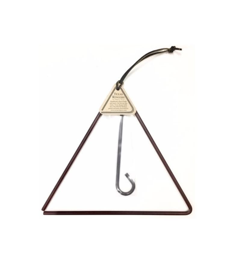 Triangle Dinner Bell Triangle by Texas Ringers - Etsy