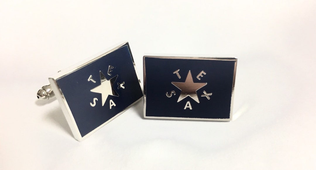 Texas Flag Cuff Links, First Republic, Groomsmen Gift - Etsy