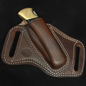 Cross Draw Left Side Carry Open Top Sheath for a Folding Knife - Etsy