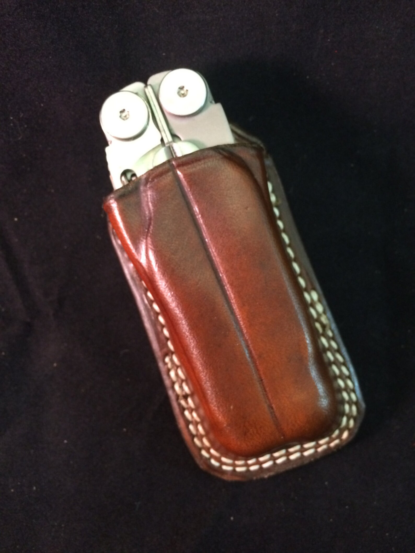 Custom Leather Open Top Leatherman Sheath for the Wave - Etsy