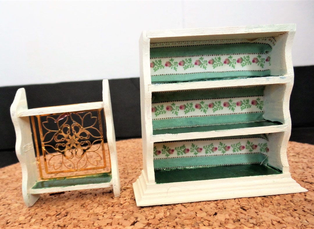Dollhouse Bookcase and Shelf - Etsy