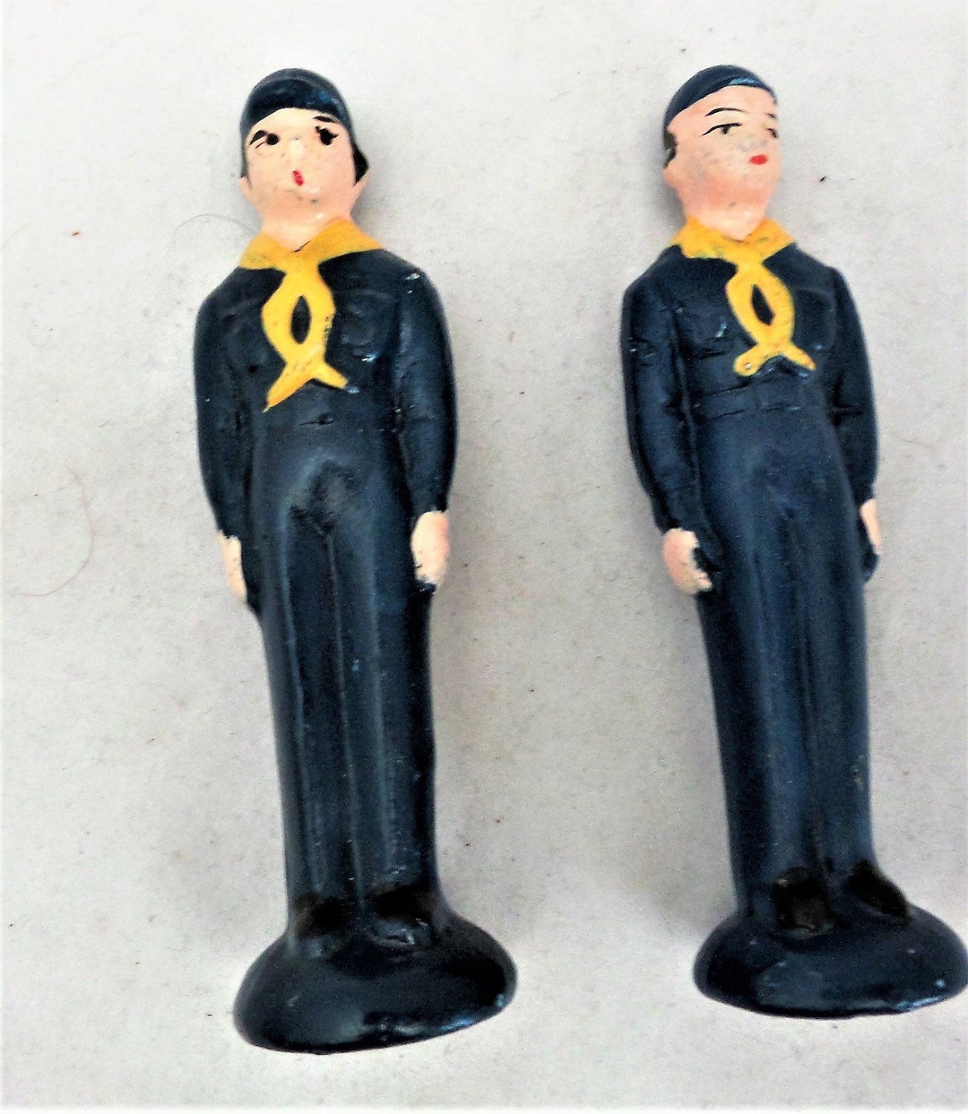Boy Scout Figures, Lead Made in Japan 1940s - Etsy