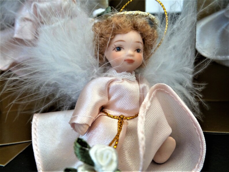 Miniature Angel Porcelain Dolls Group - Etsy