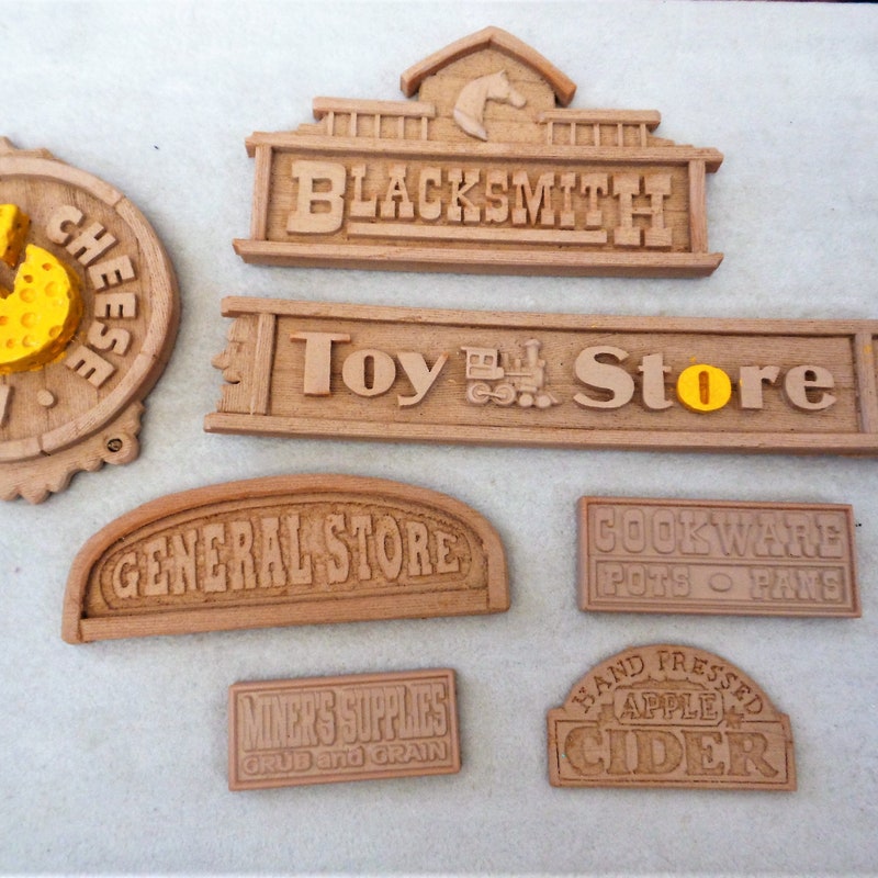 Dollhouse Shop Sign - Etsy