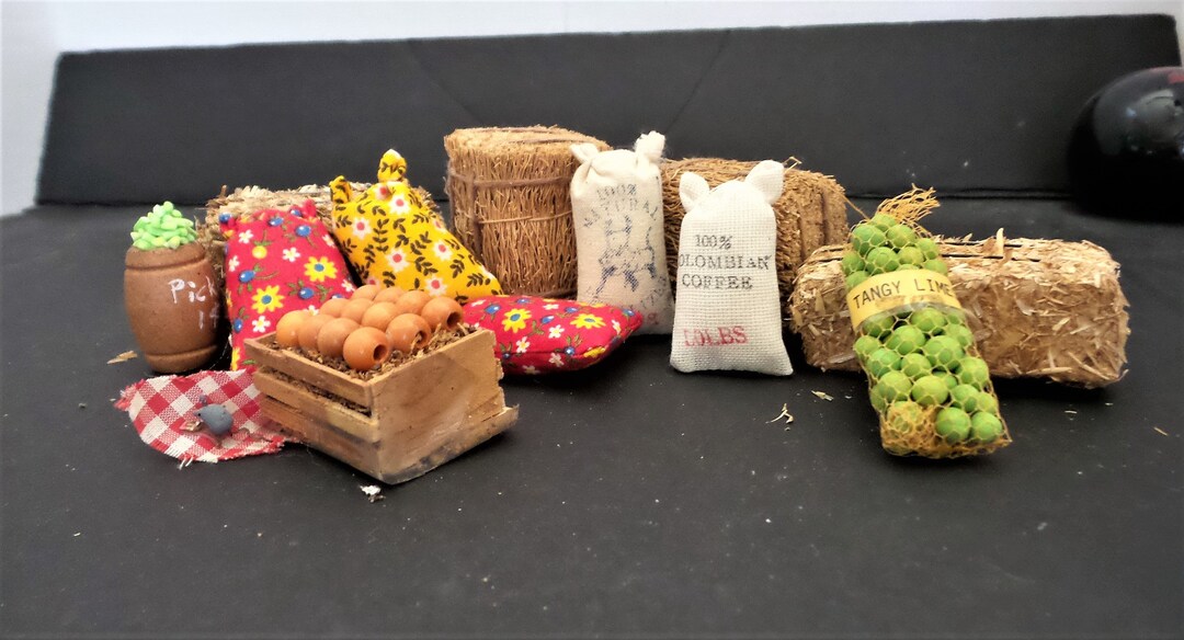 Vintage Group of Miniatures for a Country Store, Farm, Diorama - Etsy