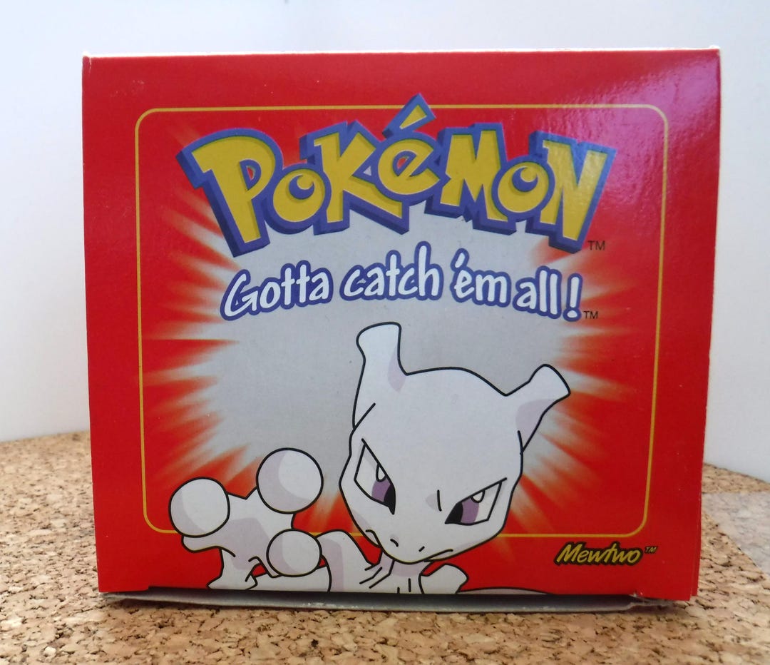 Pokémon Mewtwo Ball With 23K Gold Plated Trading Card Inside Ball - Etsy
