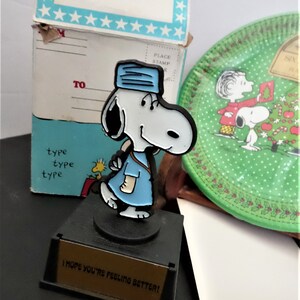Snoopy Collectibles Vintage Lot - Etsy