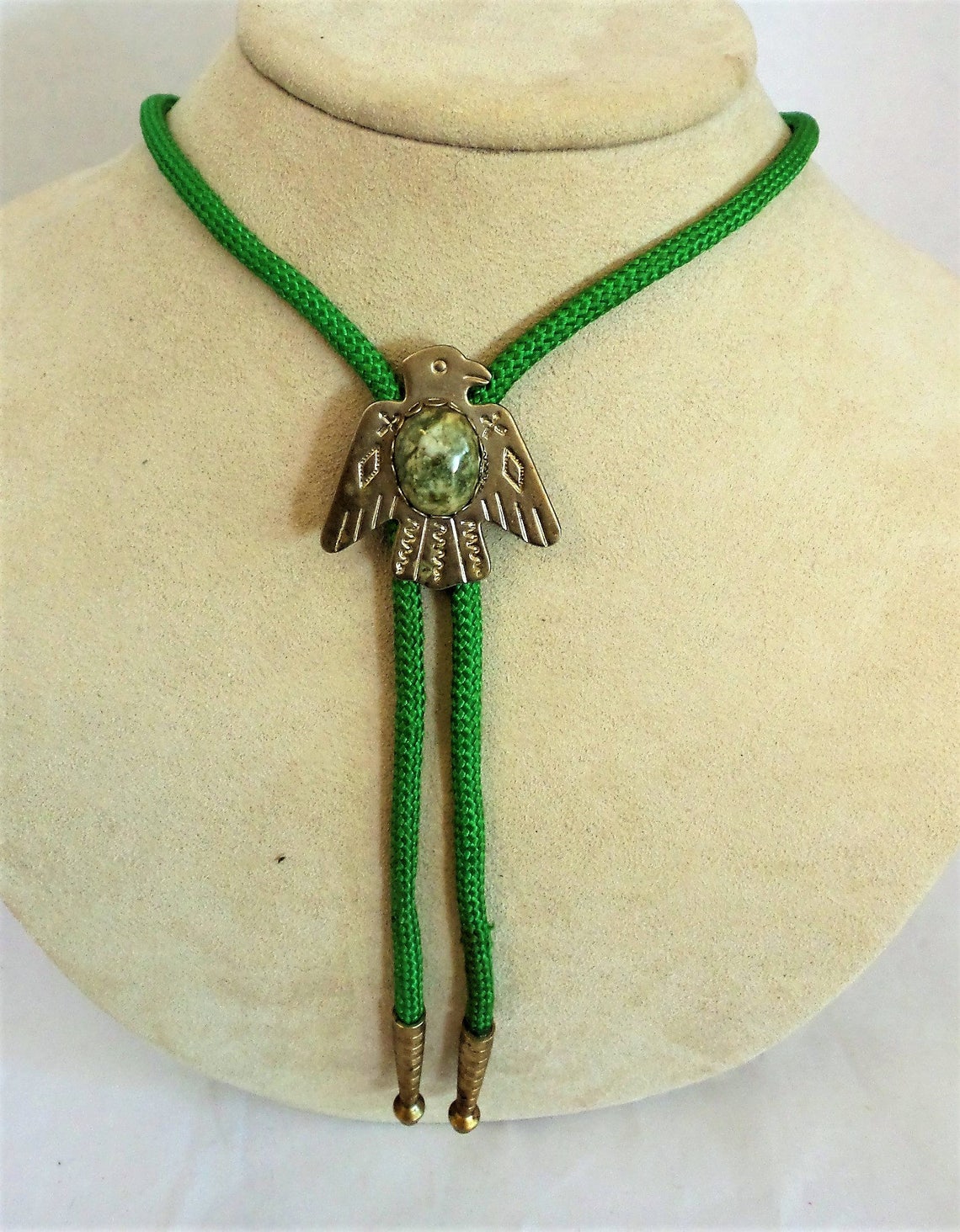 Vintage Native American Design Bolo Tie - Etsy