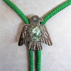 Vintage Native American Design Bolo Tie - Etsy