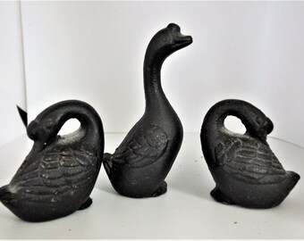 Cast Iron Geese - Etsy